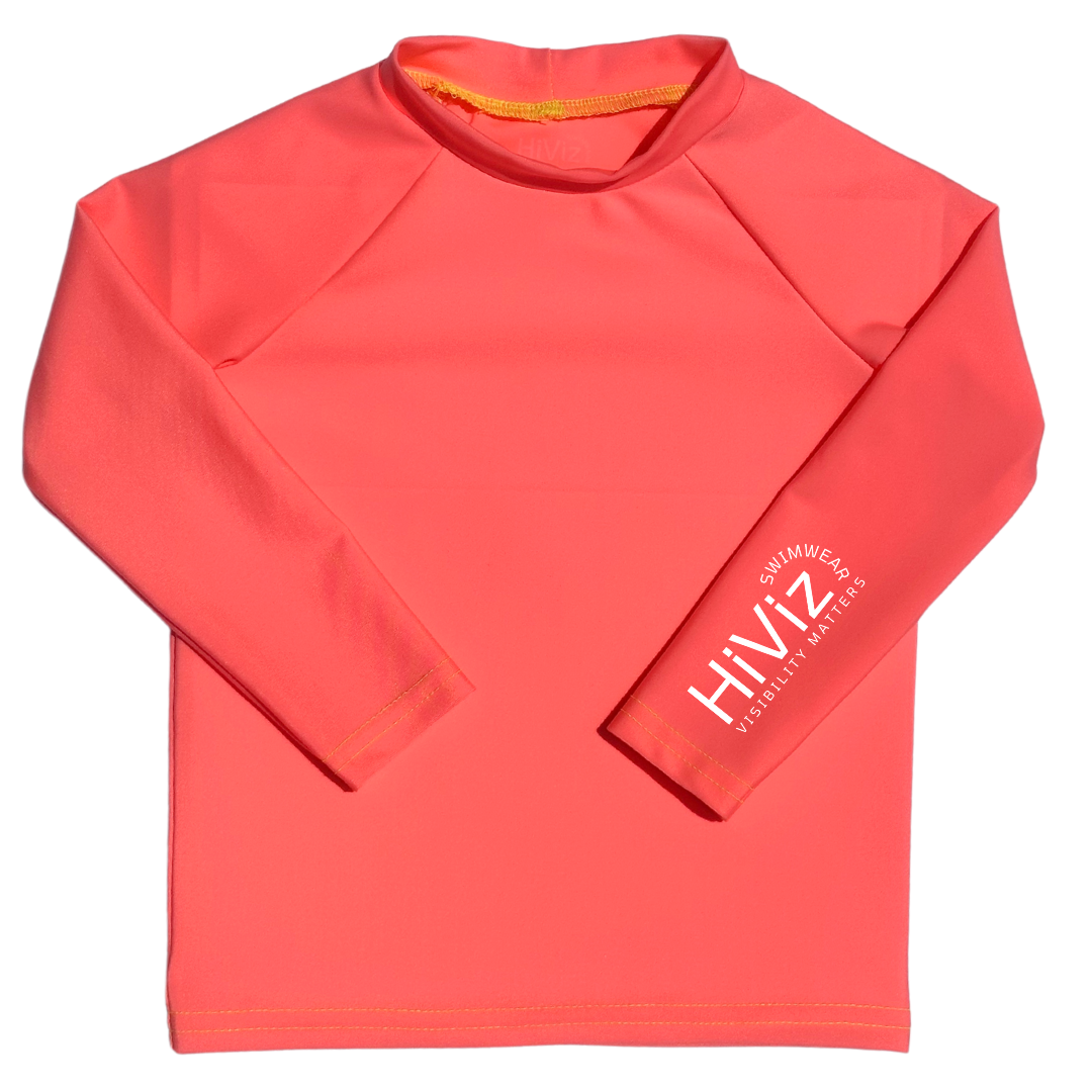 Bright Swimwear | Kids' Neon Rash Guard UPF 50+