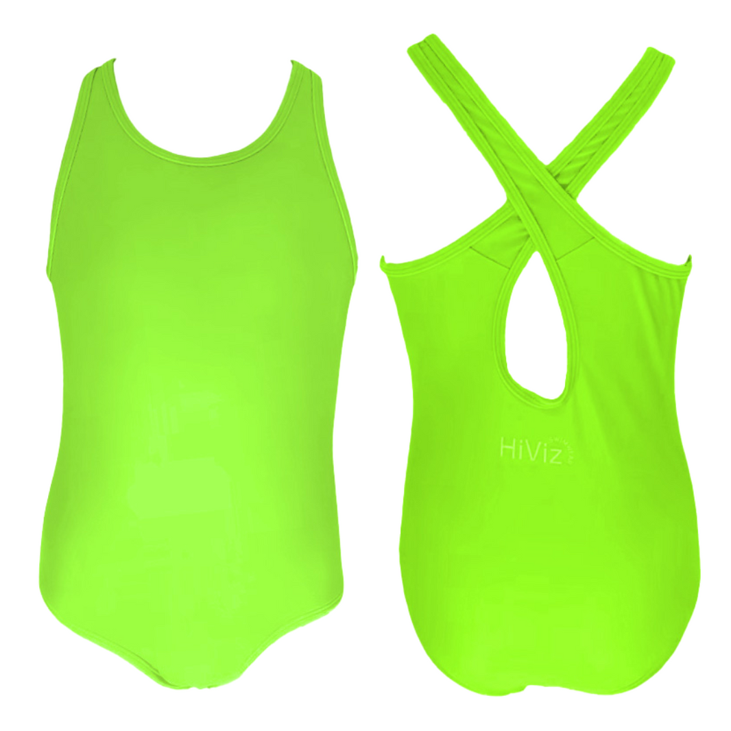 Bright Swimwear UPF 50+ Girls' Neon Swimwear